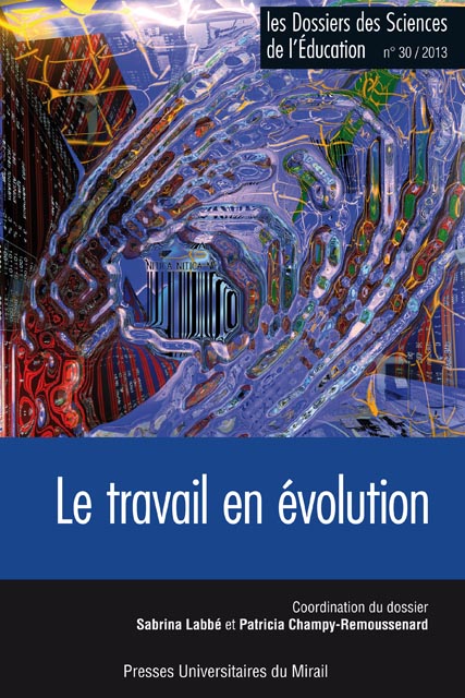 Les Dossiers des Sciences de l’Éducation n° 30 - Le travail en ...